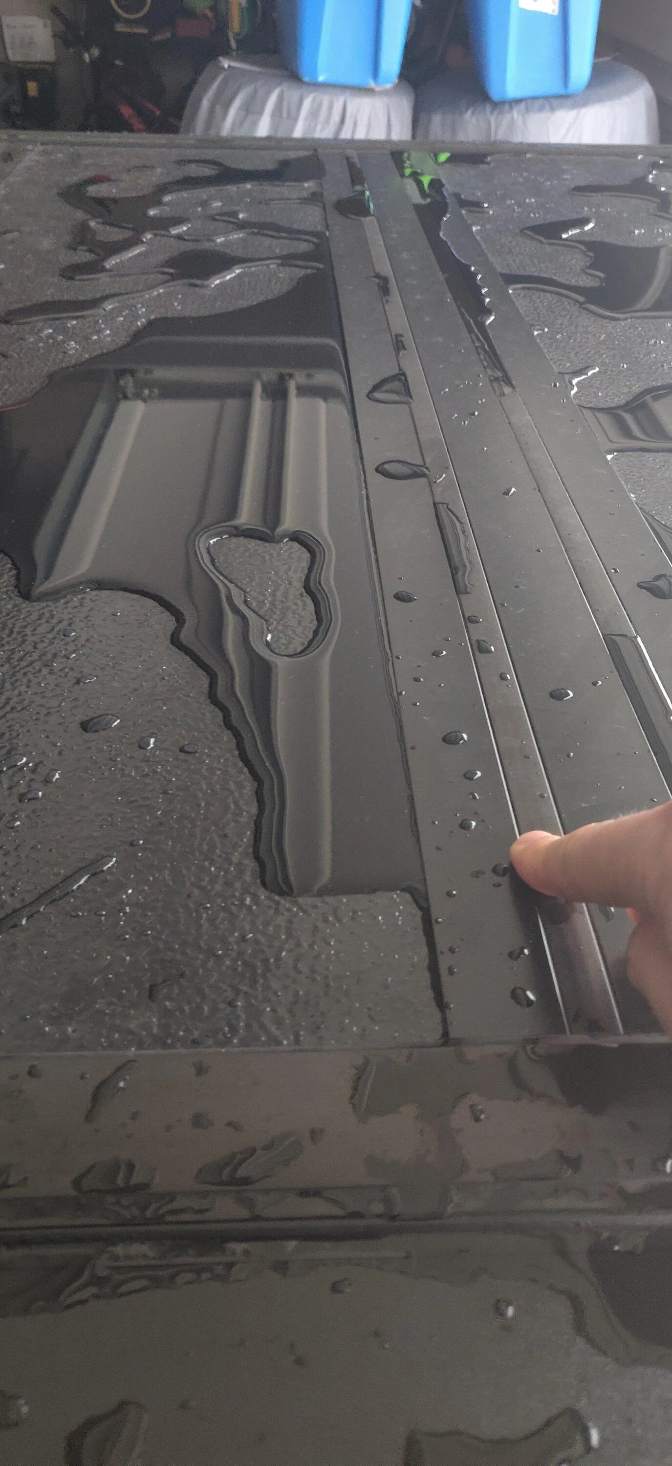 Rust starting to form under Bison tonneau cover hinges ...