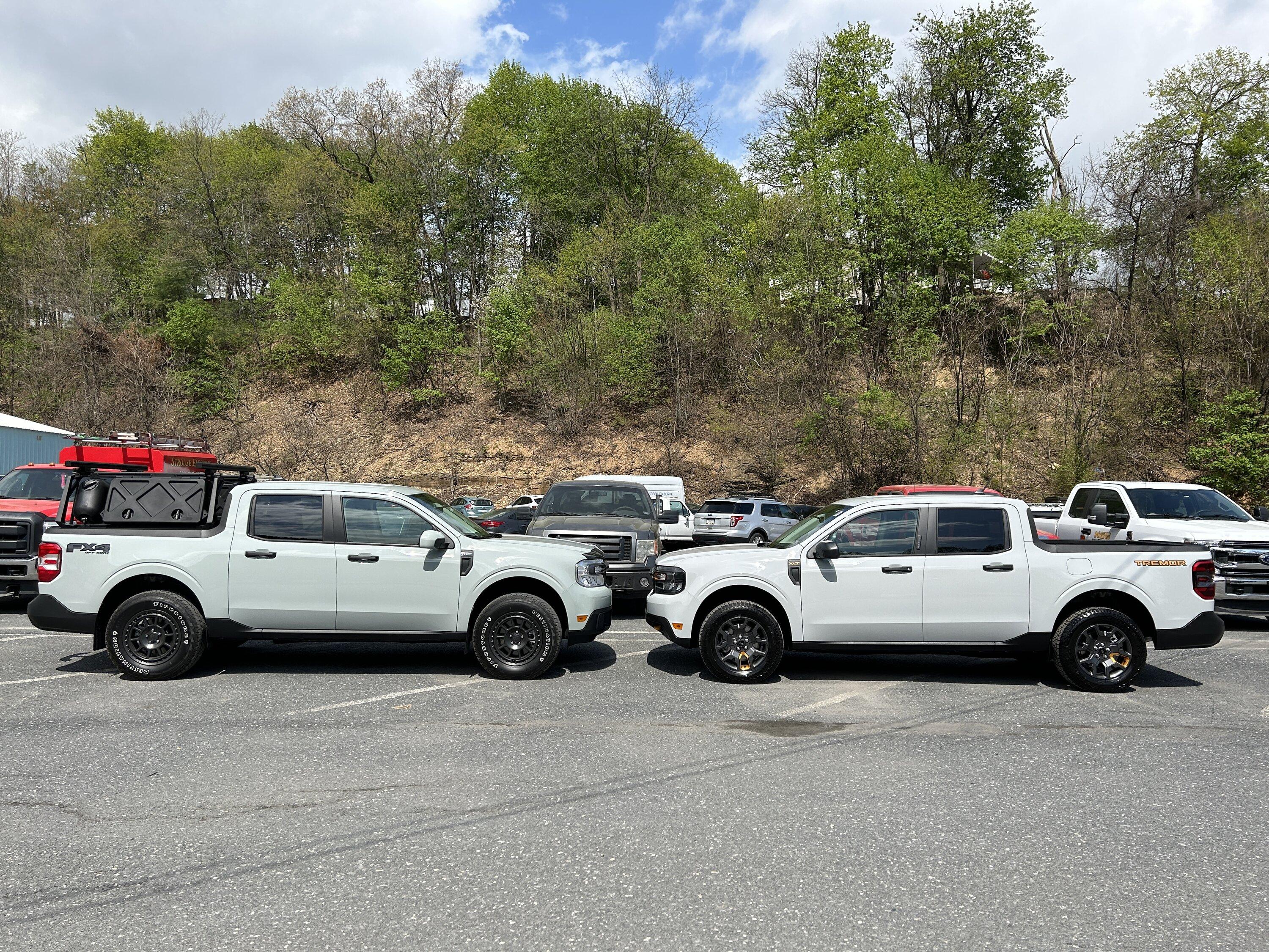 PHOTOS: Lifted FX4 Maverick vs. Tremor Maverick | MaverickTruckClub ...